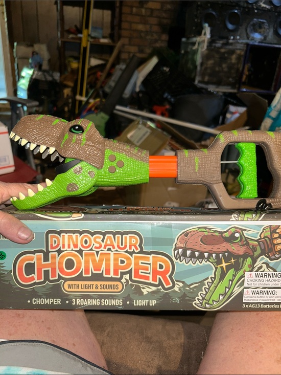 Toys | Dinosaur Chomper Toy Blaster Greenbrown | Poshmark